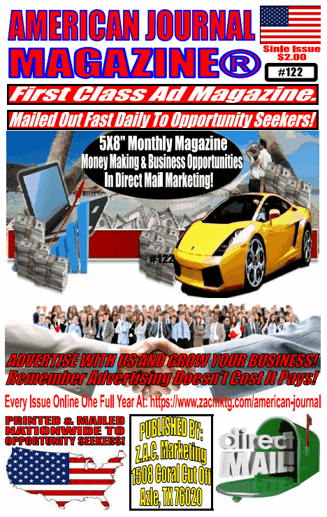 AmericanJounnalCover122 | Z.A.C. MARKETING